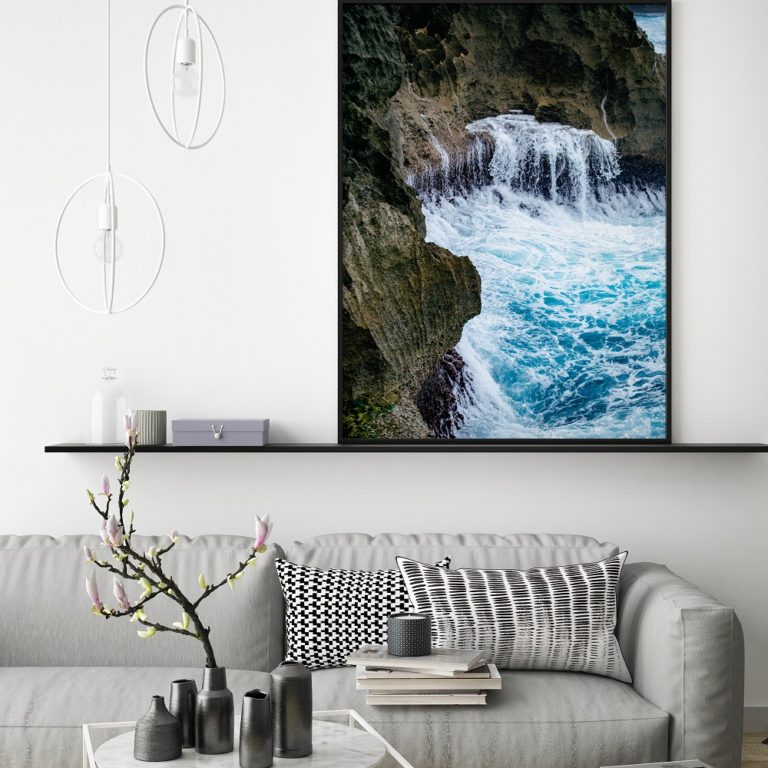 The cliffs of Nusa Penida Travel Poster - Shop simply blessed shy