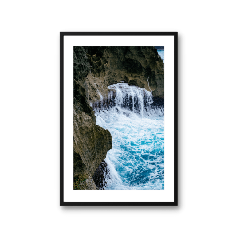 The cliffs of Nusa Penida Travel Poster - Shop simply blessed shy