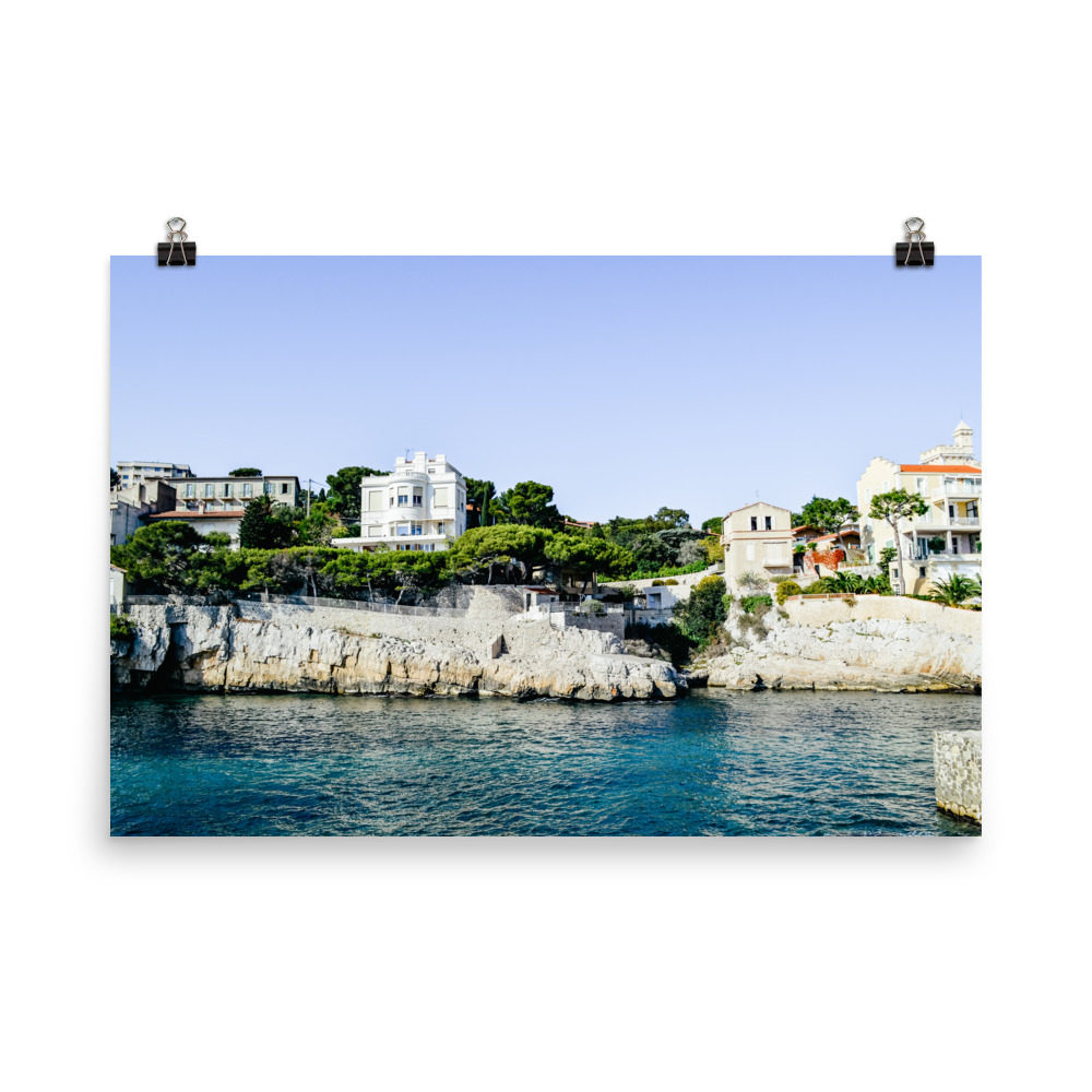 Cassis Travel Poster - Shop simply blessed shy