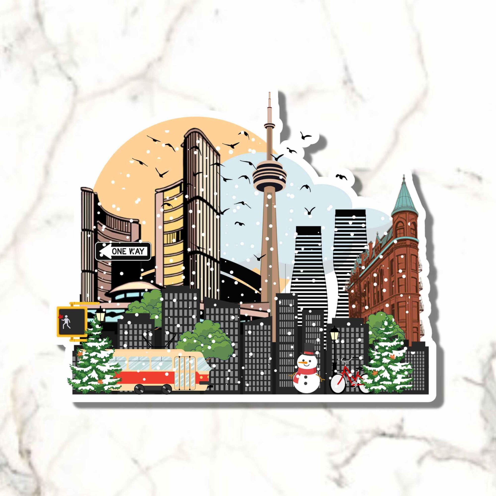 Toronto Sticker - Shop simply blessed shy